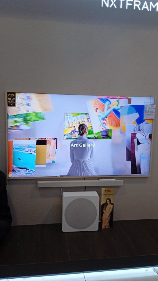 TCL NEXT FRAME TV 65A300 Pro 65A300W, TV & Home Appliances, TV ...