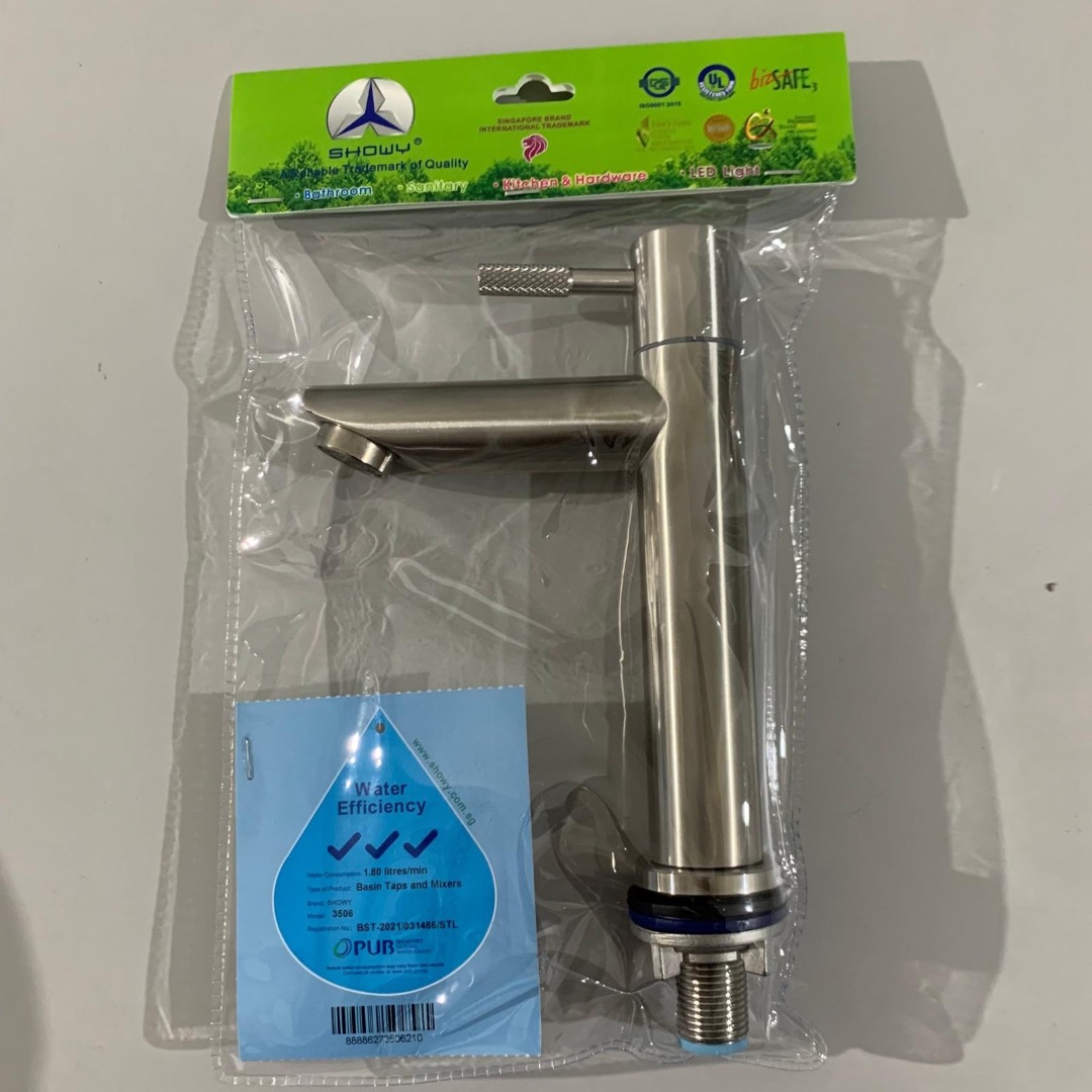 Toilet basin tap basic model with installation, Furniture & Home Living ...