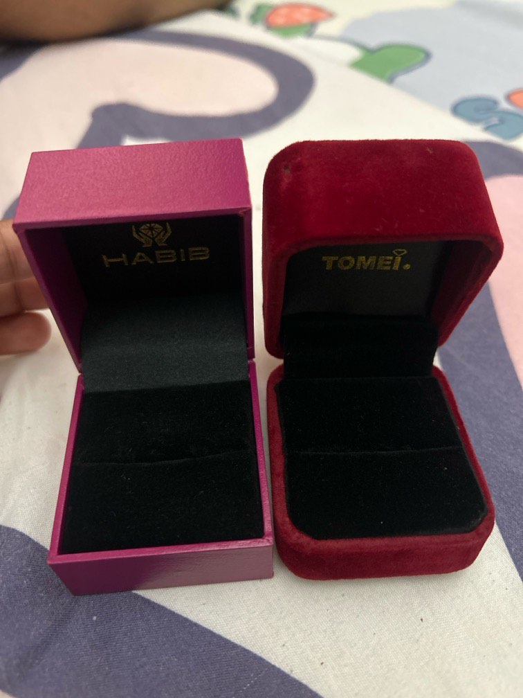 TOMEI & HABIB RING BOX, Luxury, Accessories on Carousell