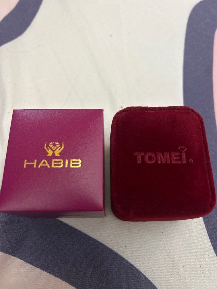 TOMEI & HABIB RING BOX, Luxury, Accessories on Carousell