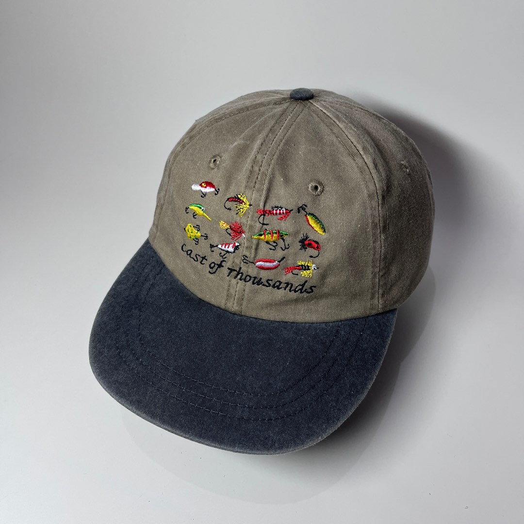 Topi Vintage Two tone Dad Caps Fishing Original second Skena usa 6 ...