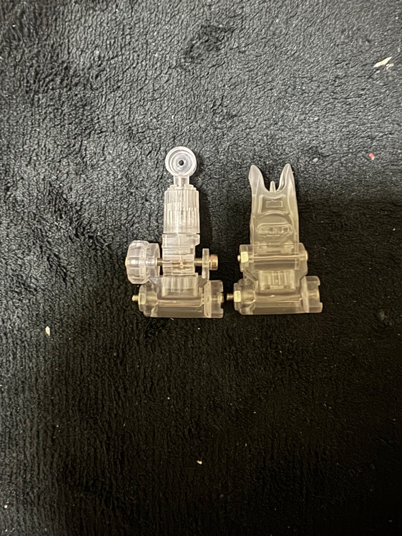 Translucent KAC 600 Iron Sight For Nerf/Gel Blasters, Hobbies & Toys ...