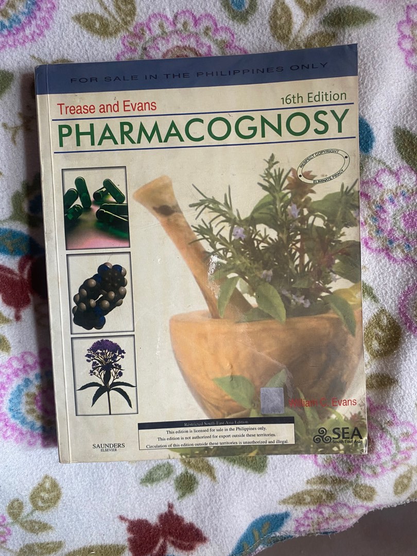 Trease and Evans Pharmacognosy 16th Edition (Pharma Book), Hobbies ...