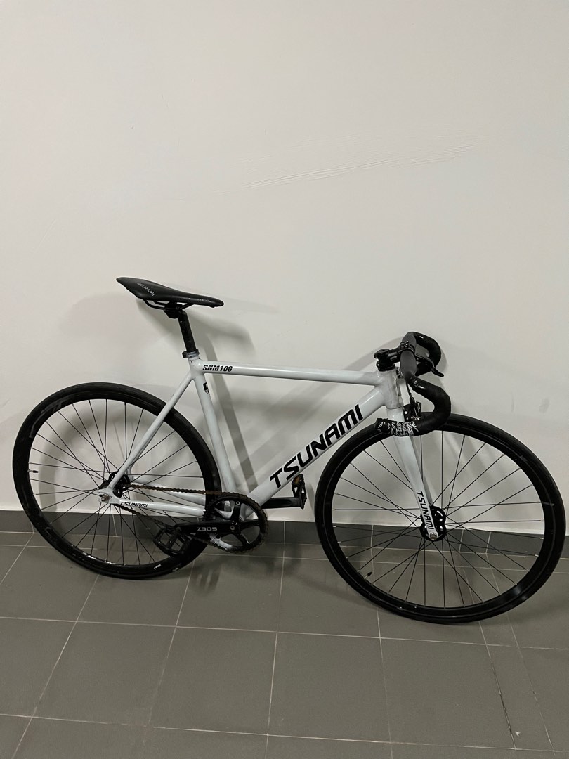 Tsunami Full Bike Fb Fixie Fixed Gear Size M WTT WTS Master Ws Wheelset ...