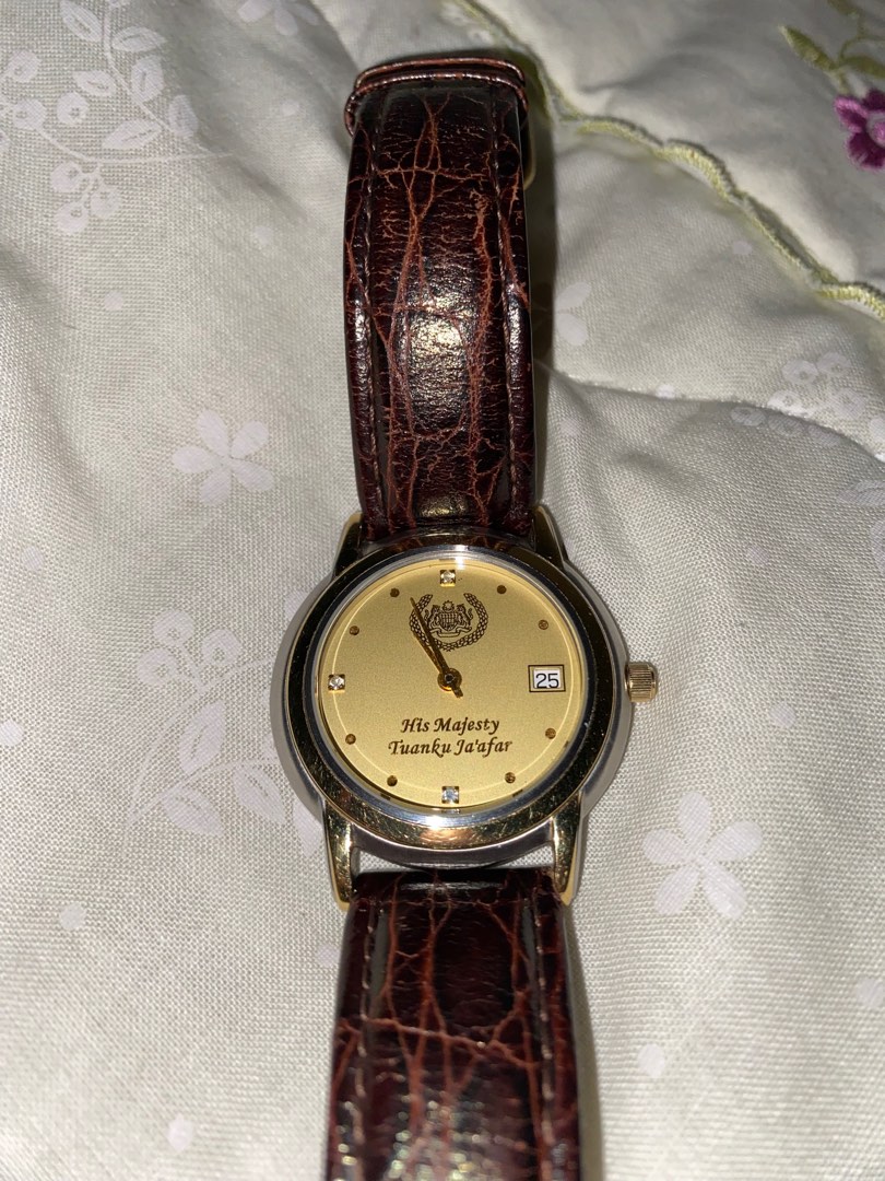 Tuanku Jaafar Royal Negeri Sembilan Watch, Luxury, Watches on Carousell