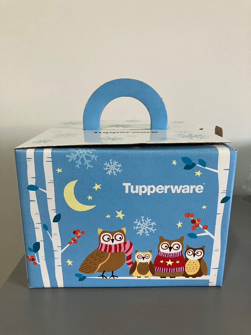 Tupperware Winter Wonders Collection - 1400ml 950ml 600ml, Furniture ...