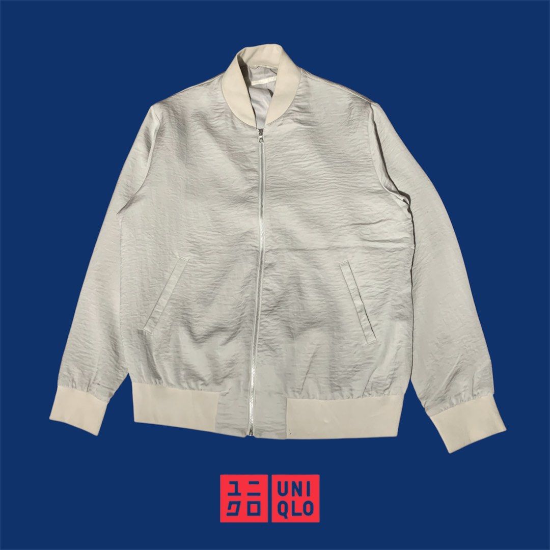 uniqlo bomber jacket original preloved band kaos bekas second vintage ...