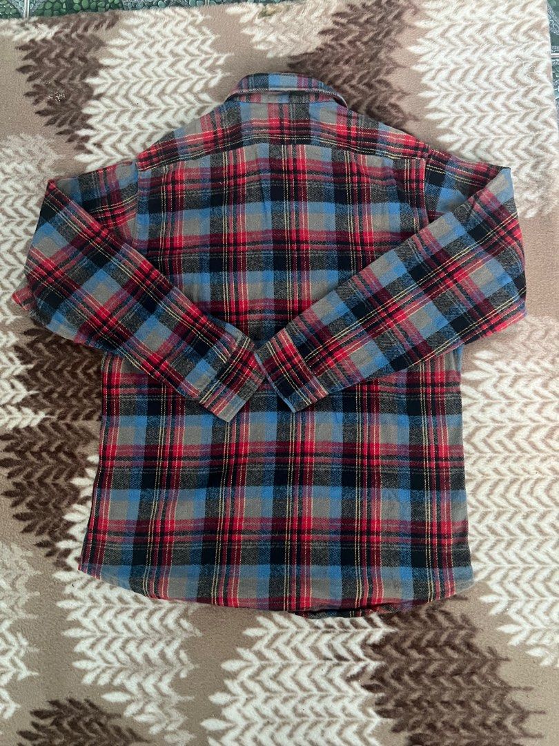 Vintage 80s Private Property flannel made in USA Wrangler Lee Levis ...
