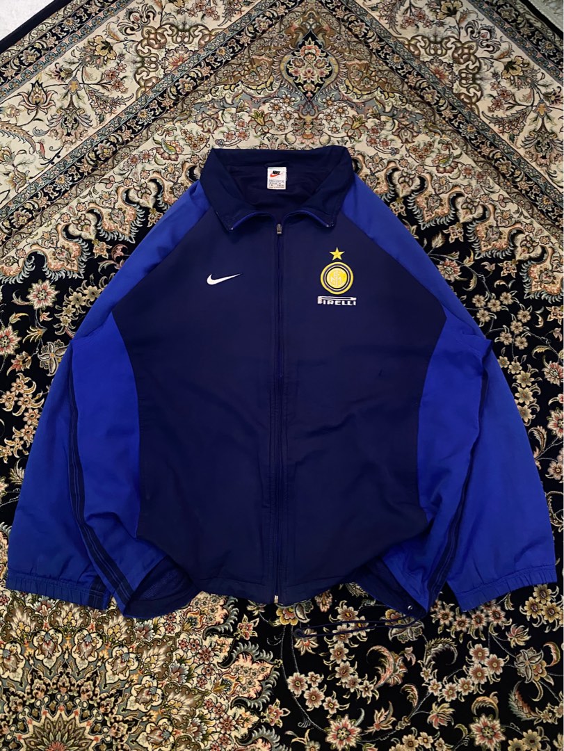 Vintage 90s Nike Inter Milan Track Jacket Football, Men's Fashion ...