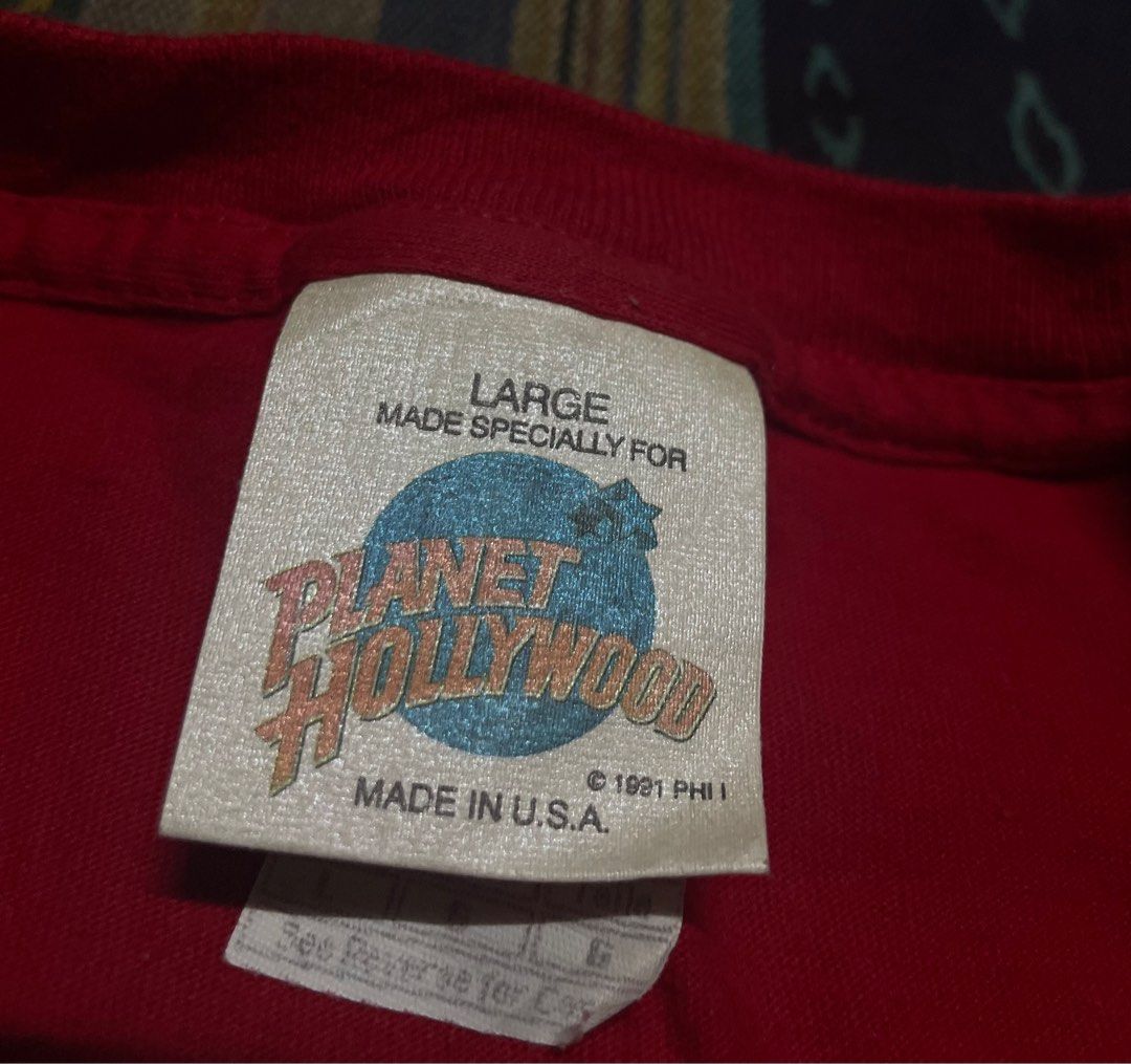 Vintage 90s Planet Hollywood Celebrity Edition, Men's Fashion ...
