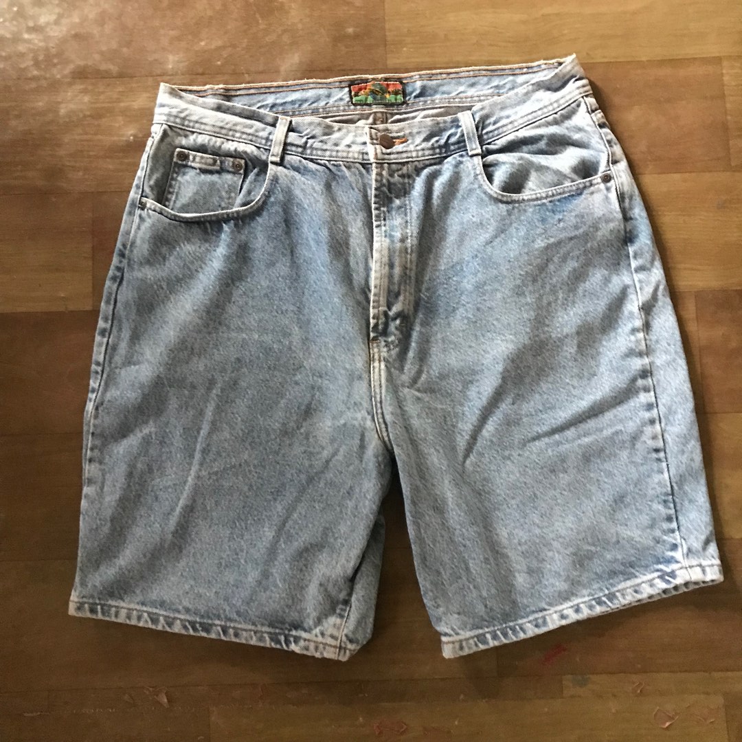 Vintage Jorts hard denim, Men's Fashion, Bottoms, Shorts on Carousell