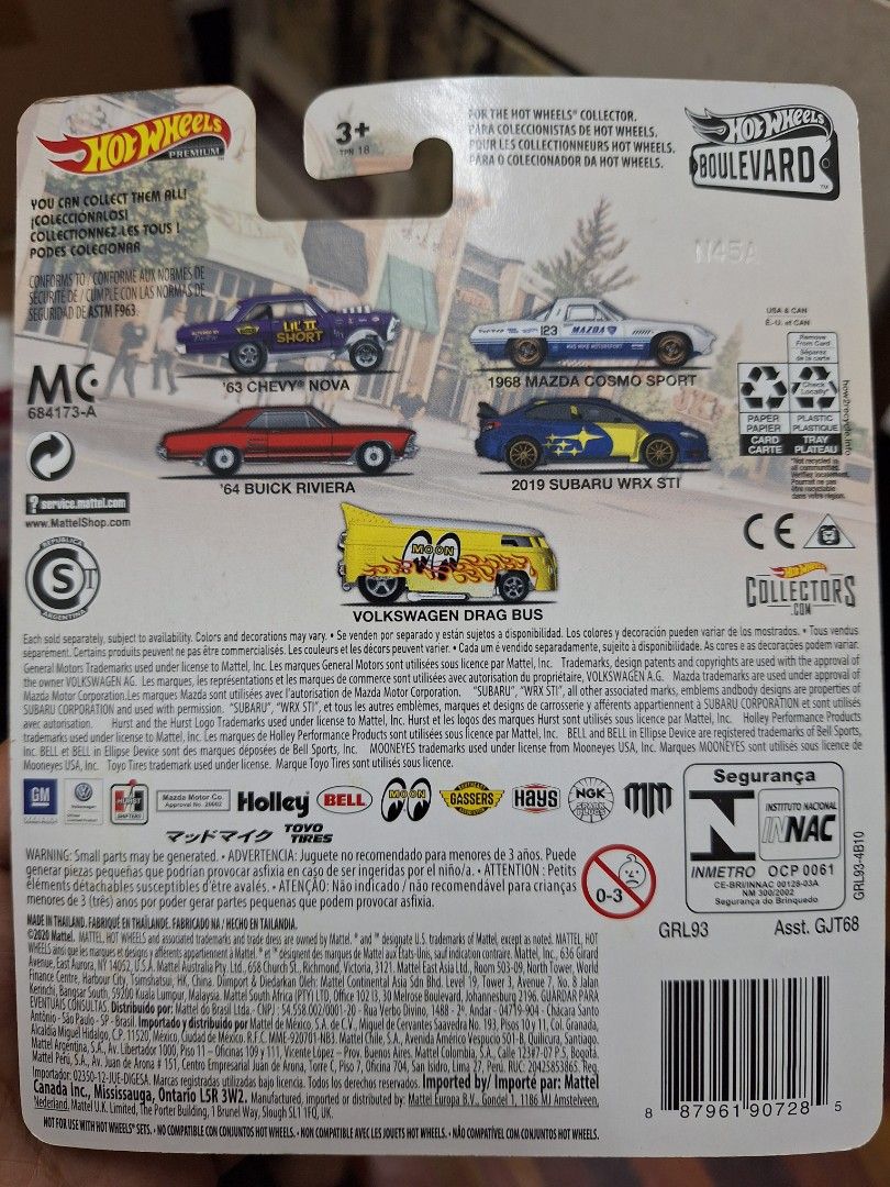 Volkswagen Drag Bus Moon Eye, Hobbies & Toys, Toys & Games on Carousell