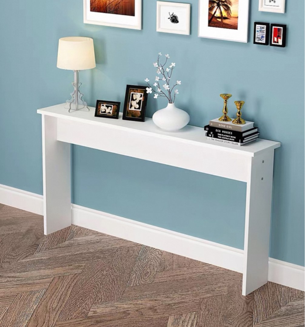 Wall table Side Table long table, Furniture & Home Living, Furniture ...