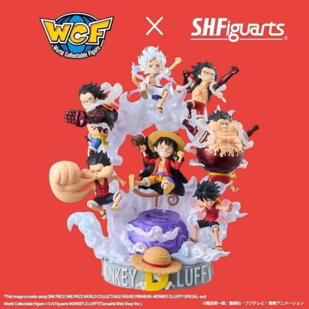 WCF X SHF Collaboration Luffy Gears, Hobbies & Toys, Toys & Games on ...