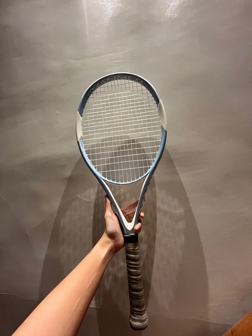 Wilson Hammer Oversized Tennis Racket, Sports Equipment, Sports & Games ...