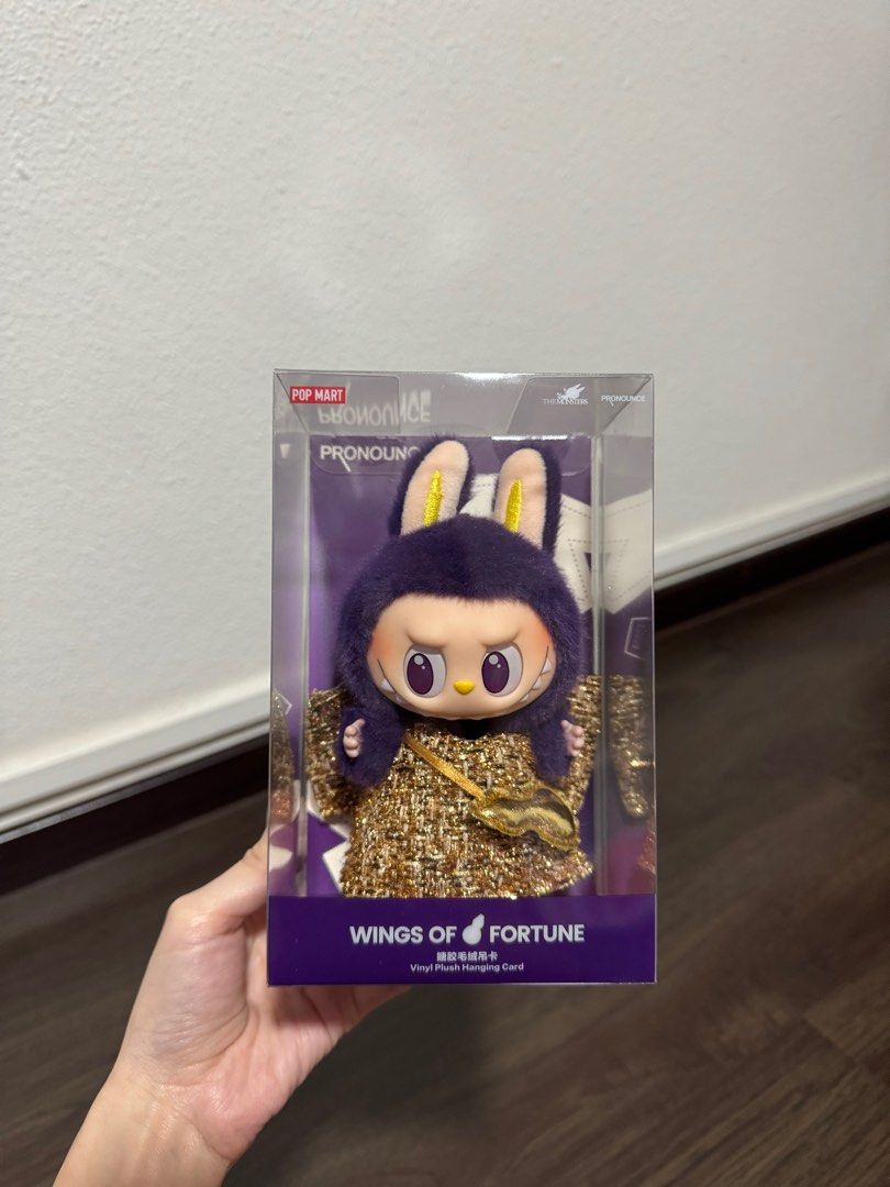 Wings of fortune labubu, Hobbies & Toys, Toys & Games on Carousell