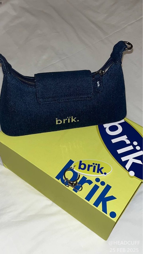 WTS (swap) BRIIK BLUE to BLACK DENIM, Women's Fashion, Bags & Wallets ...