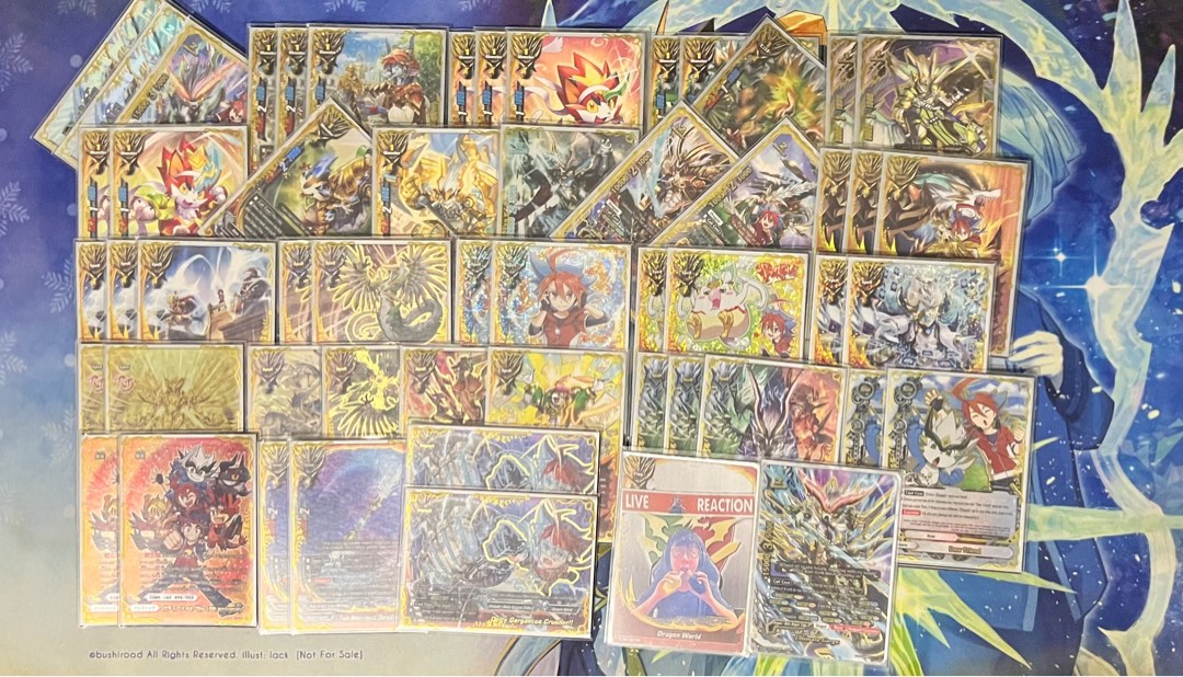 WTS Ultimate Garga Buddyfight Deck with spares, Hobbies & Toys, Toys ...