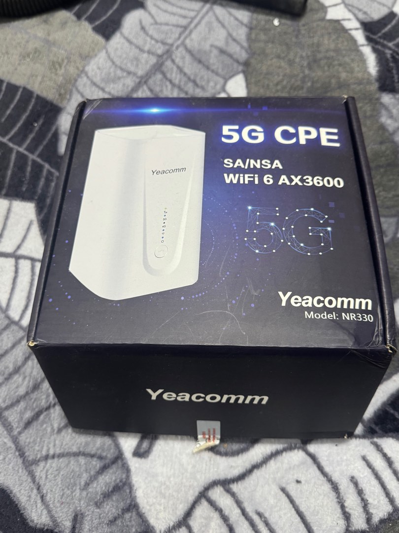 Yeacomm 5G 4G Modem AX3600 WiFi6 NR330, Computers & Tech, Parts ...