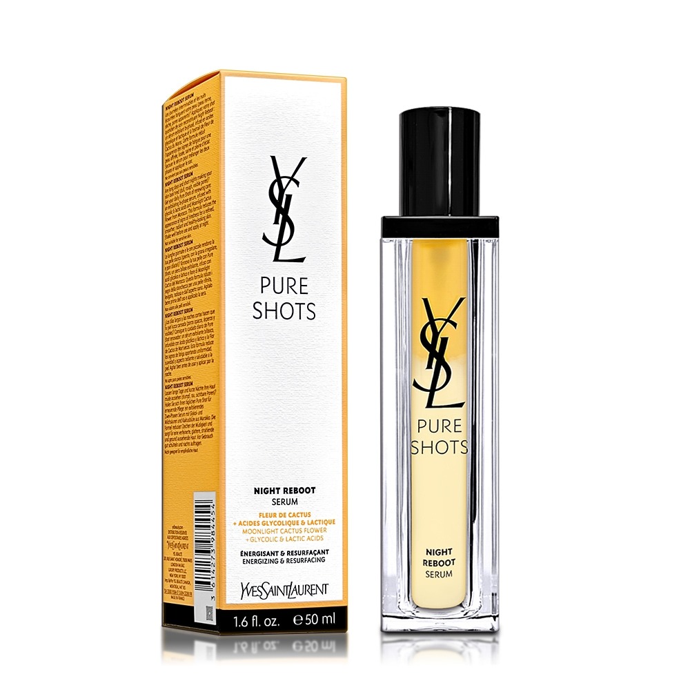 【YSL】全新升級｜極效活萃夜光仙人掌超級精華｜50ml｜效期2026｜台灣專櫃貨, 香水、美妝、保養, 臉部彩妝、保養與清潔, 護膚、清潔產品在旋轉拍賣