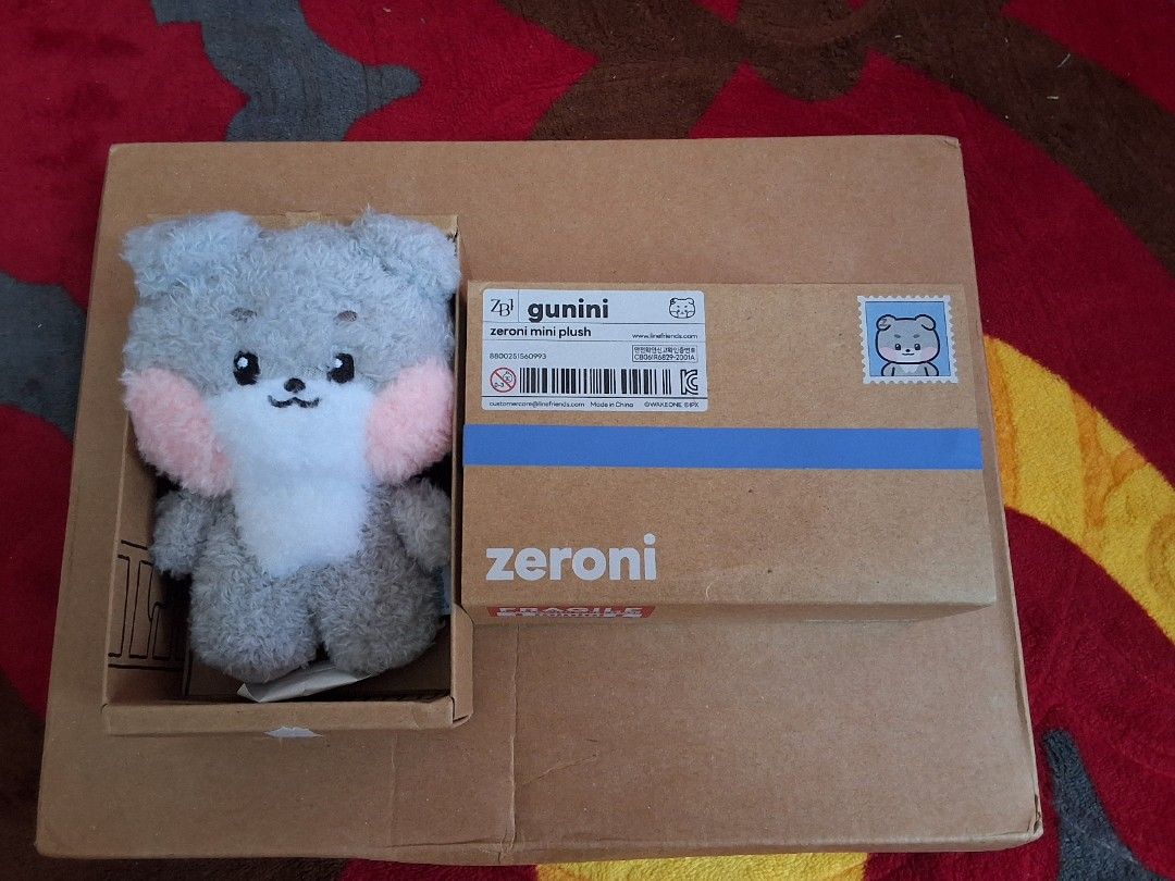 Zerobaseone zb1 yujin yits gunwook dicon gunini plush, Hobbies & Toys ...