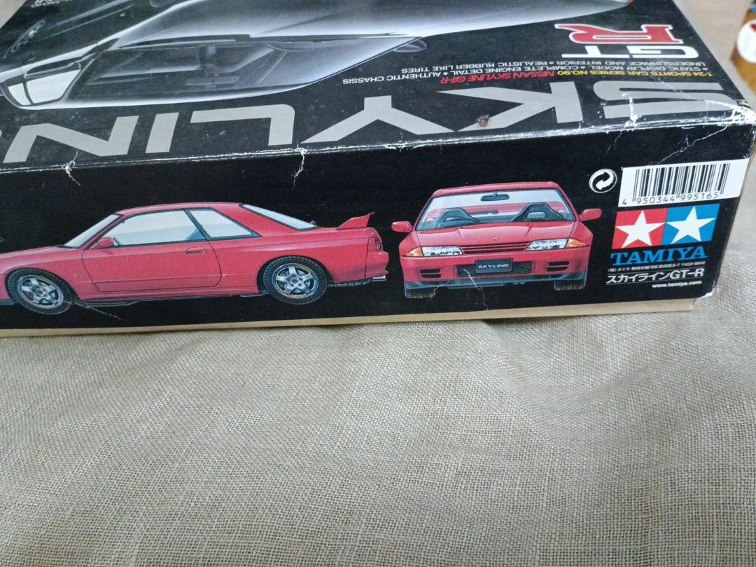 1/24 Tamiya Nissan Skyline GT-R Model Kit 1989 Vintage, Hobbies & Toys ...