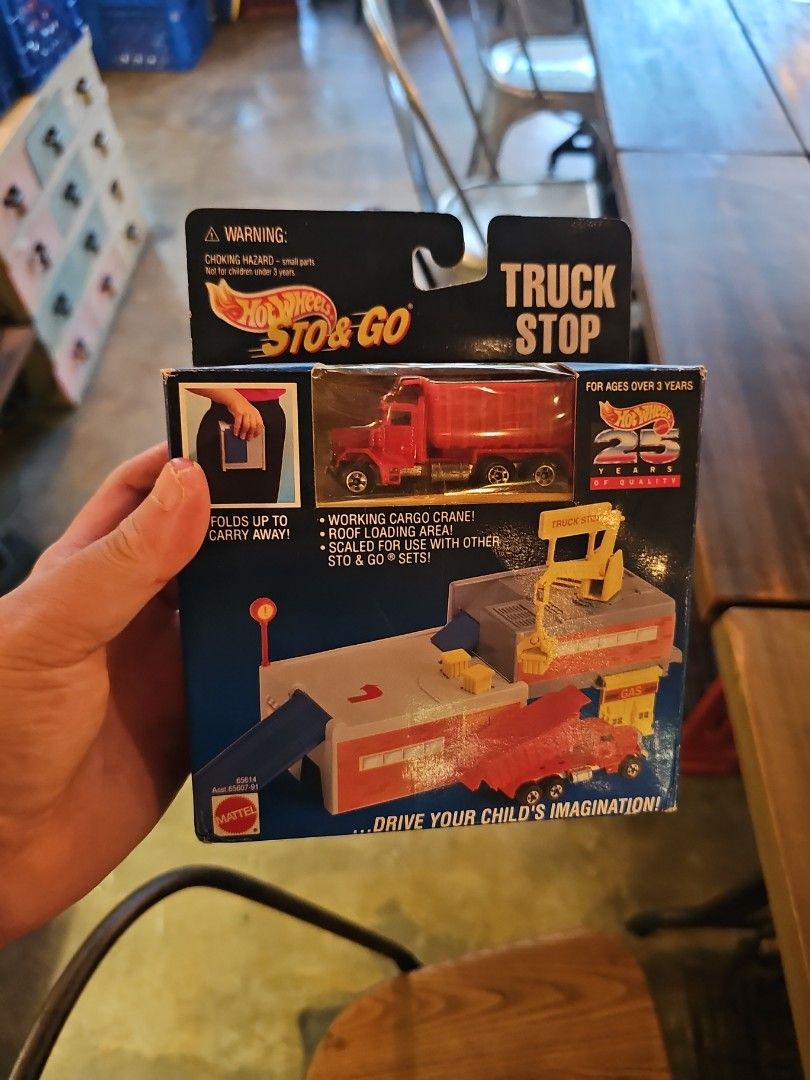 1995 Hot Wheels TRUCK STOP Sto & Go New Sealed Box, Hobbies & Toys ...