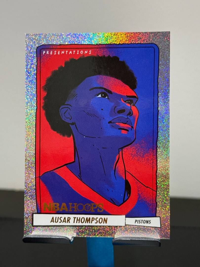 2023 Panini NBA Hoops Presentations - Ausar Thompson, Hobbies & Toys ...