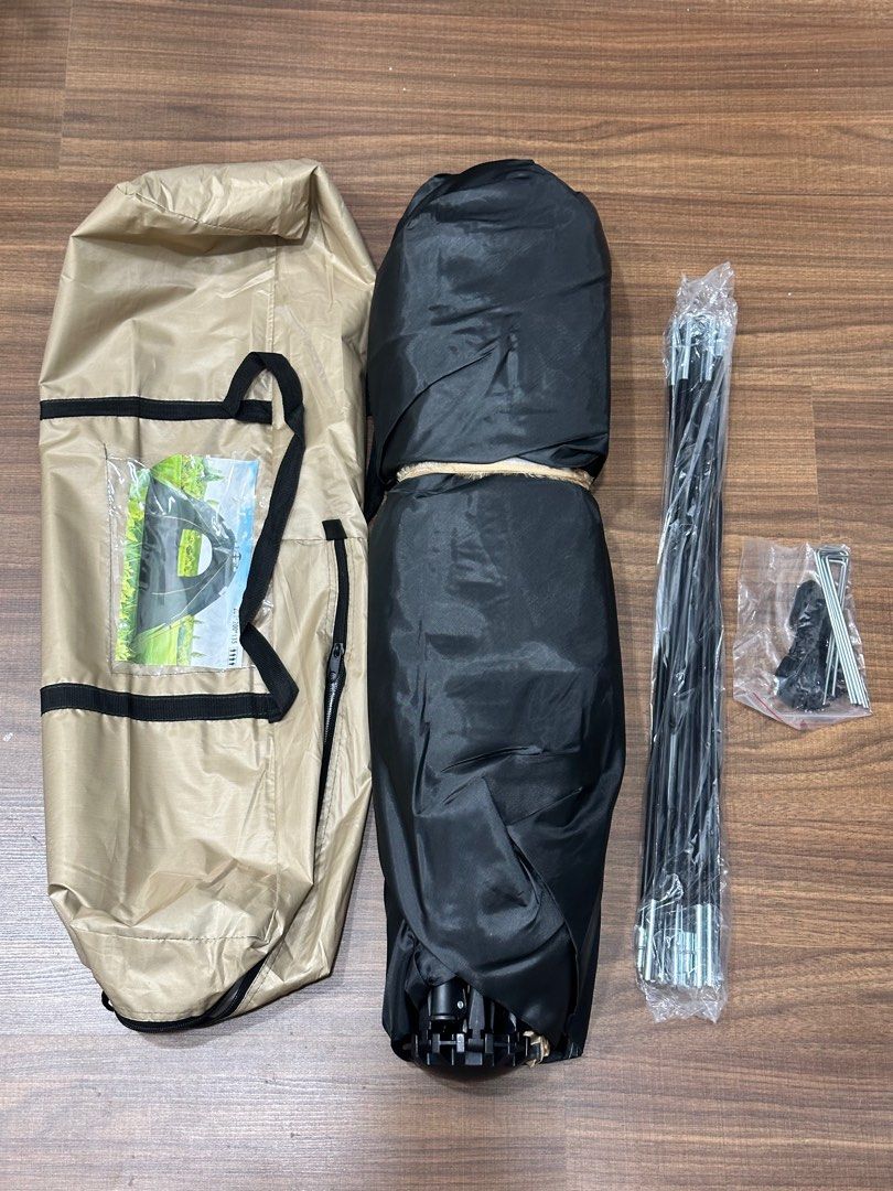 2m*2m Automatic Tent 2 Doors Outdoor UV Foldable Khemah Auto Tents ...