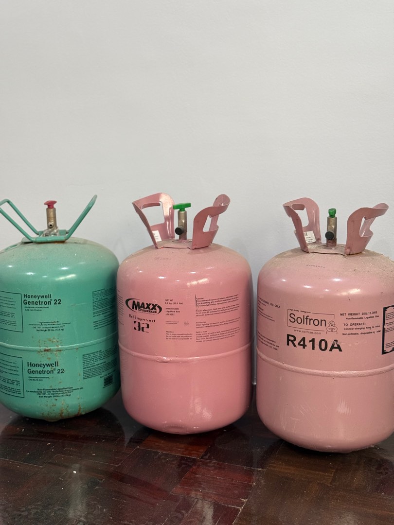 410A, R32 and R22 Refrigerant Freon Set, Commercial & Industrial ...