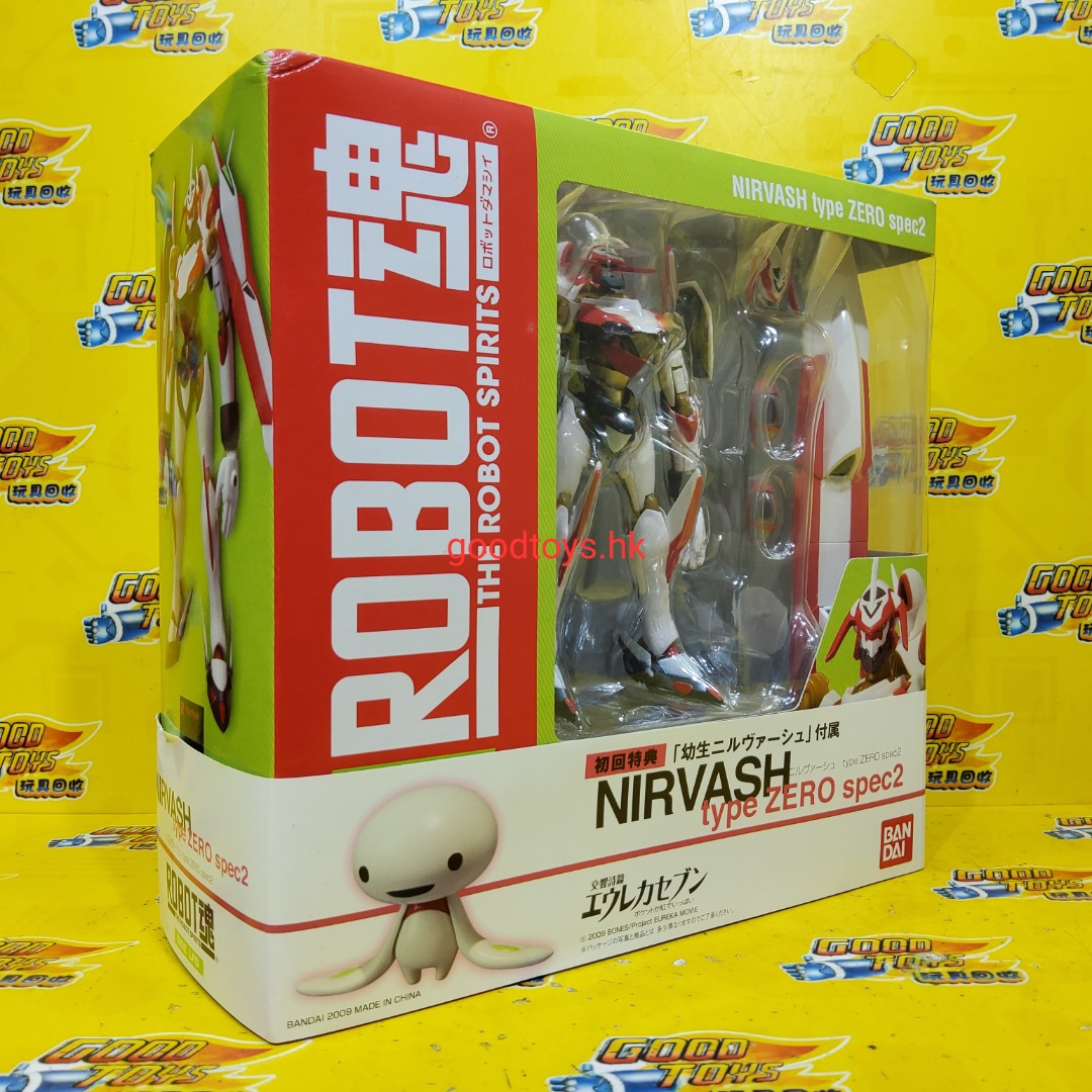 中古已開封 BANDAI ROBOT 魂 024 EUREKA SEVEN NIRVASH TYPE ZERO SPEC 2 交響詩篇 艾蕾卡7 尼爾瓦修 二式, 興趣及遊戲, 玩具 & 遊戲 ...