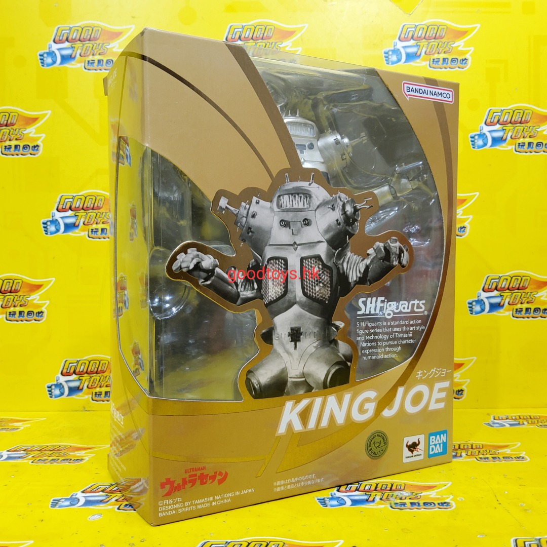 中古已開封 BANDAI SHF ULTRASEVEN KING JOE 七星俠 宇宙機械人 喬王 金古喬, 興趣及遊戲, 玩具 & 遊戲類 ...