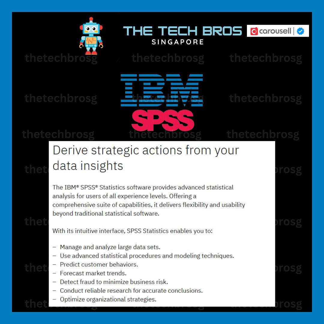 ⭐️ IBM SPSS Statistics 29 & 30 Original Premium Full Latest Version ...