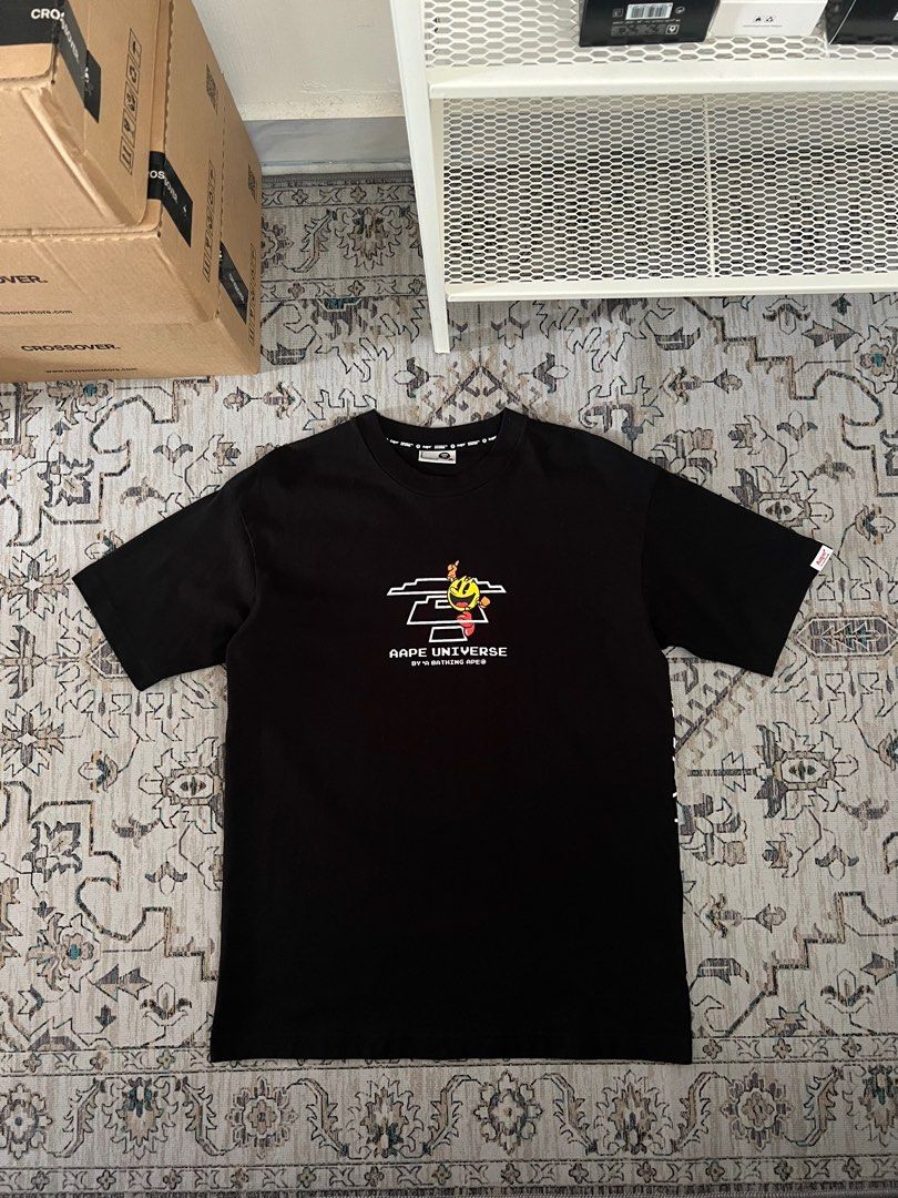 Aape x Pacman by Bathing Ape, Men's Fashion, Tops & Sets, Tshirts ...