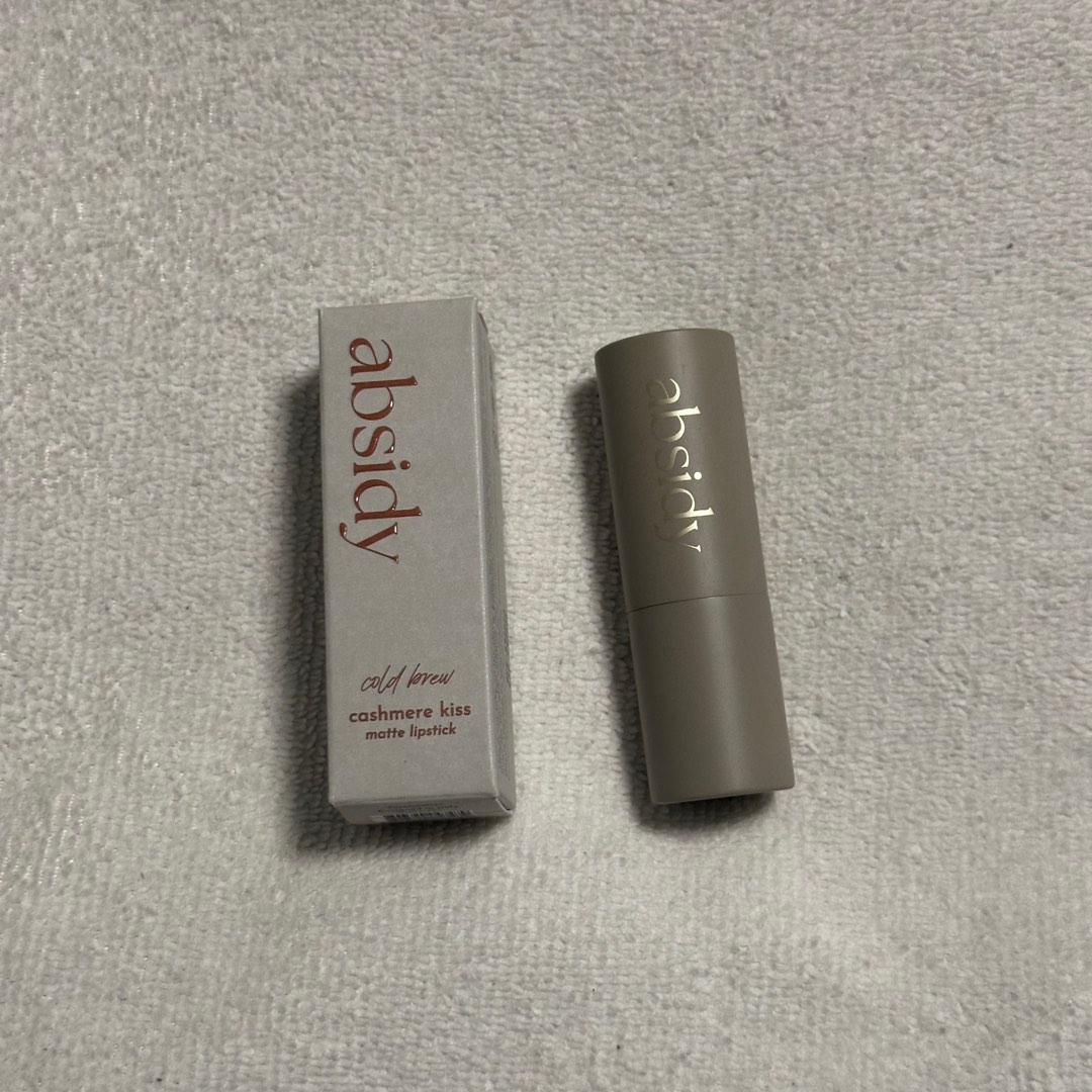 Absidy Cashmere Kiss Matte Lipstick (Cold Brew), Beauty & Personal Care ...