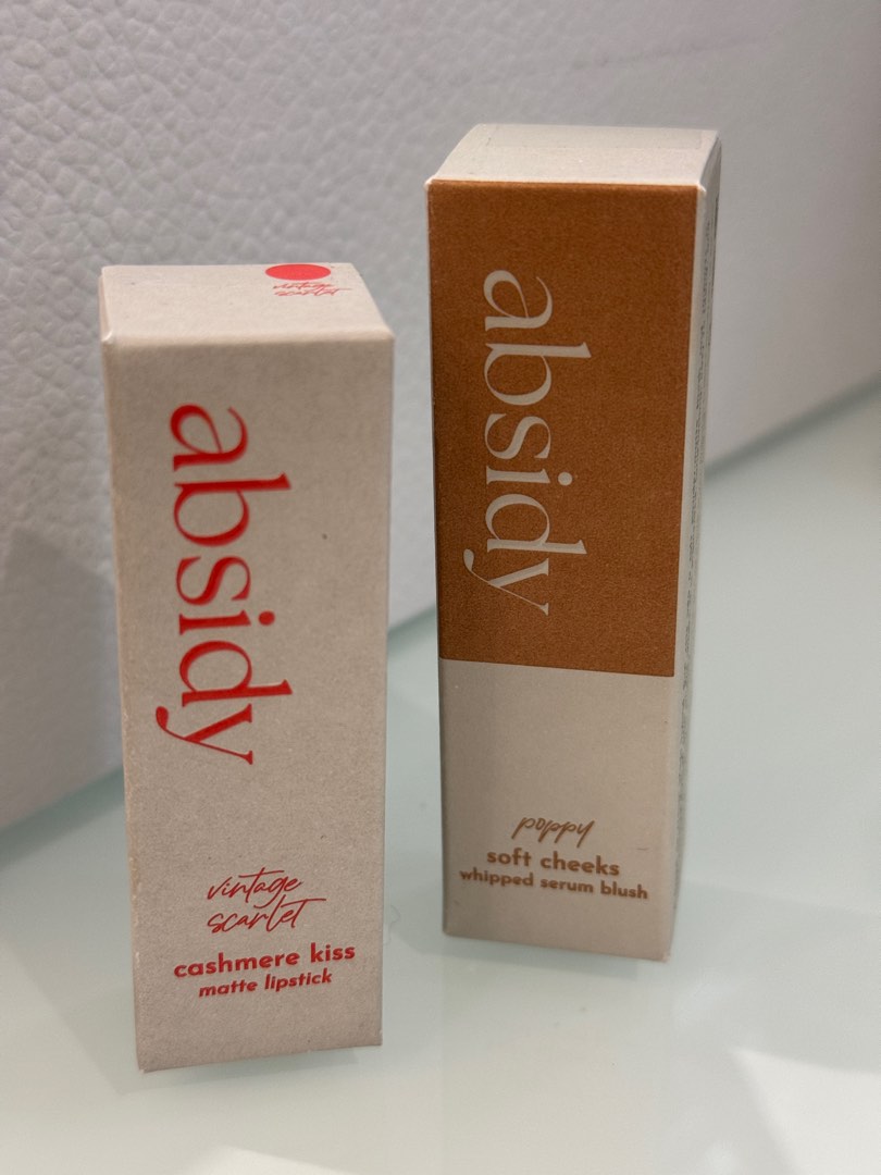 Absidy Matte Lipstick & Whipped Serum Blush, Beauty & Personal Care ...