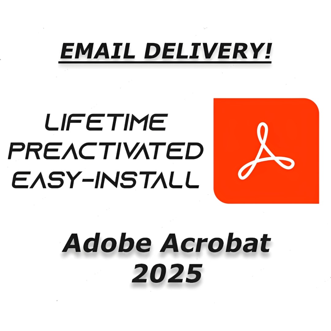 Adobe Acrobat 2025 for Windows and Macbook lifetime activated, Computers & Tech, Office ...