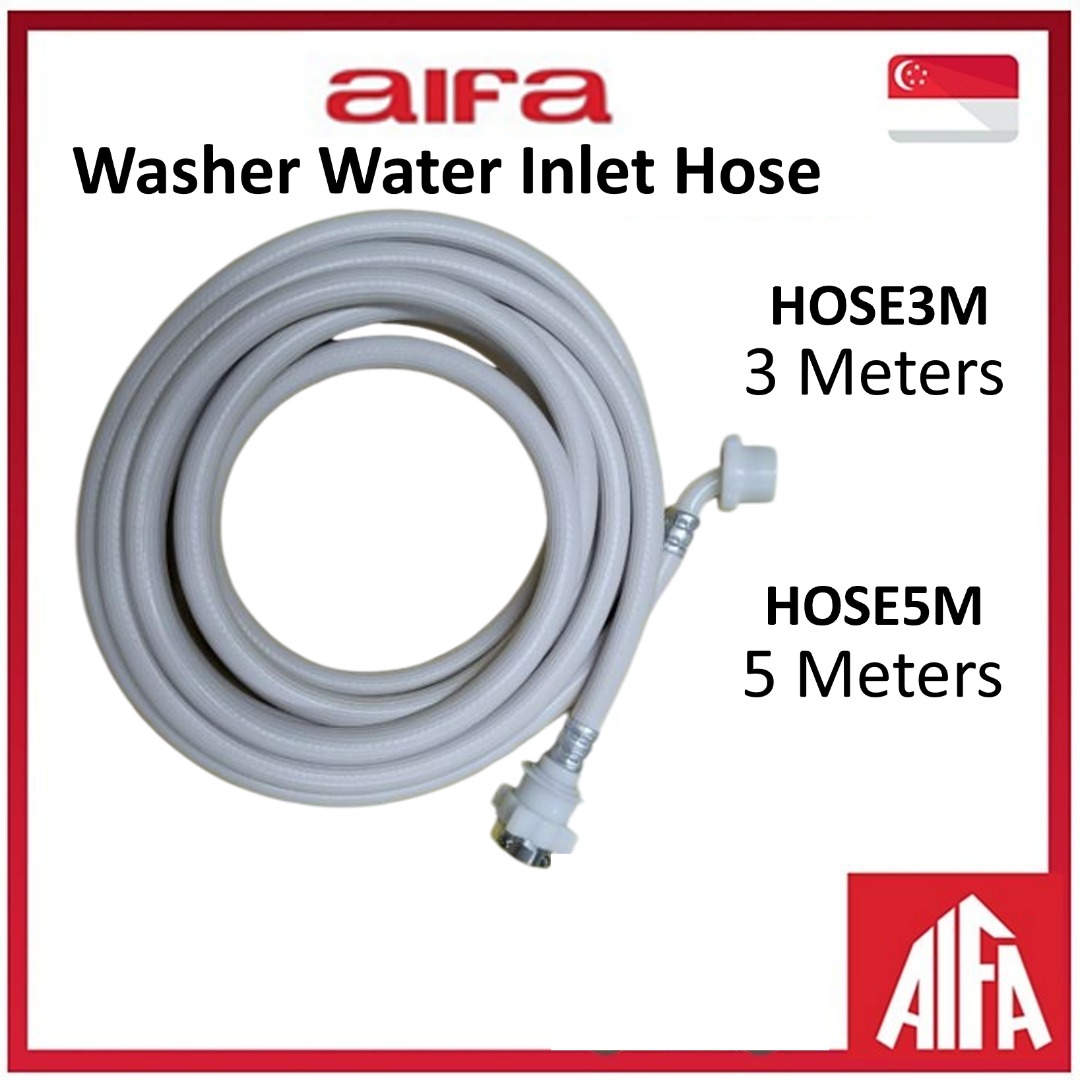 Aifa Washer Water Hose Inlet, Washing Machine Long Pipe Tube Connector ...
