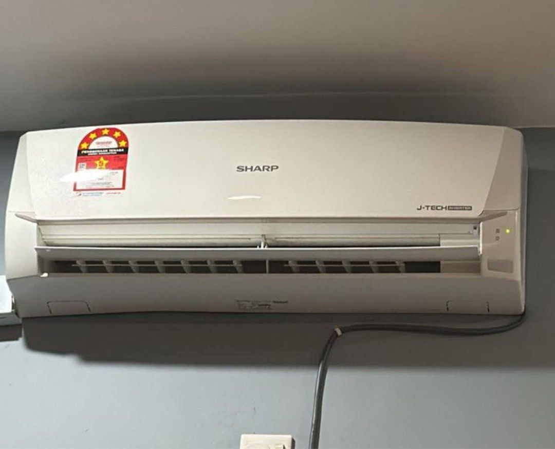 Aircond Sharp inverter 1HP, TV & Home Appliances, Air Conditioners ...