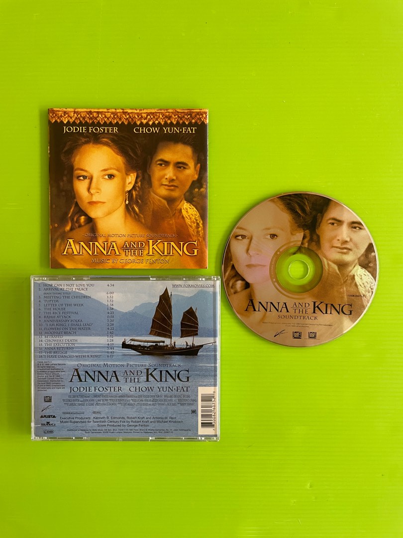 Anna & The King Original Motion Picture Soundtrack Music By George ...