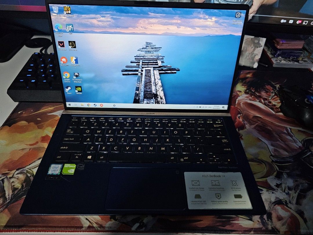 Asus ZenBook 14 UX433F 8th Gen i7 Geforce MX150, Computers & Tech ...