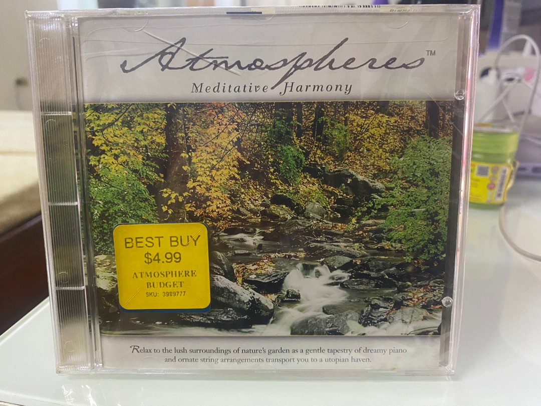Atmospheres - Crystal Waters by Various Artists Original Music Album CD ...