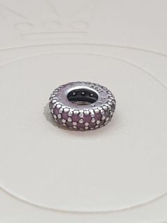 AUTHENTIC Pandora MIDNIGHT BLUE Effervescence Murano Charm CZ S925ALE ...