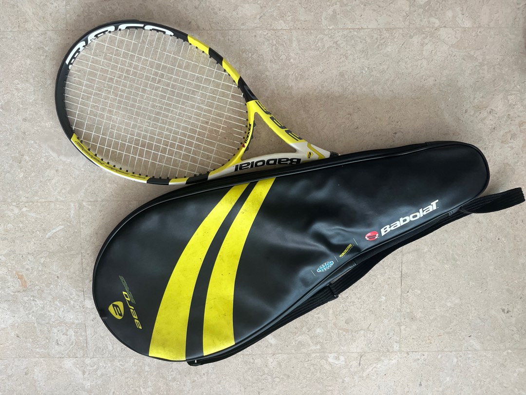 Babolat Aero Pro Drive (grip size #2:4 1/4), Sports Equipment, Sports ...