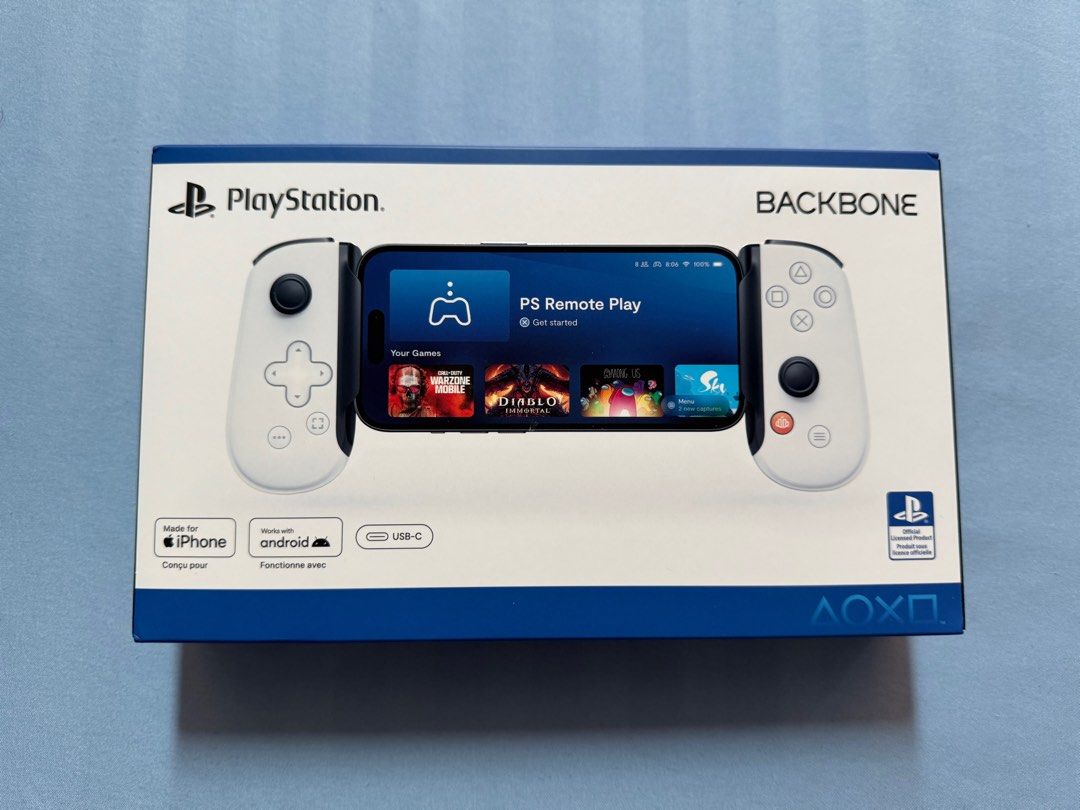 Backbone One PlayStation Edition USB-C - Apple iPhone | Android, Video ...