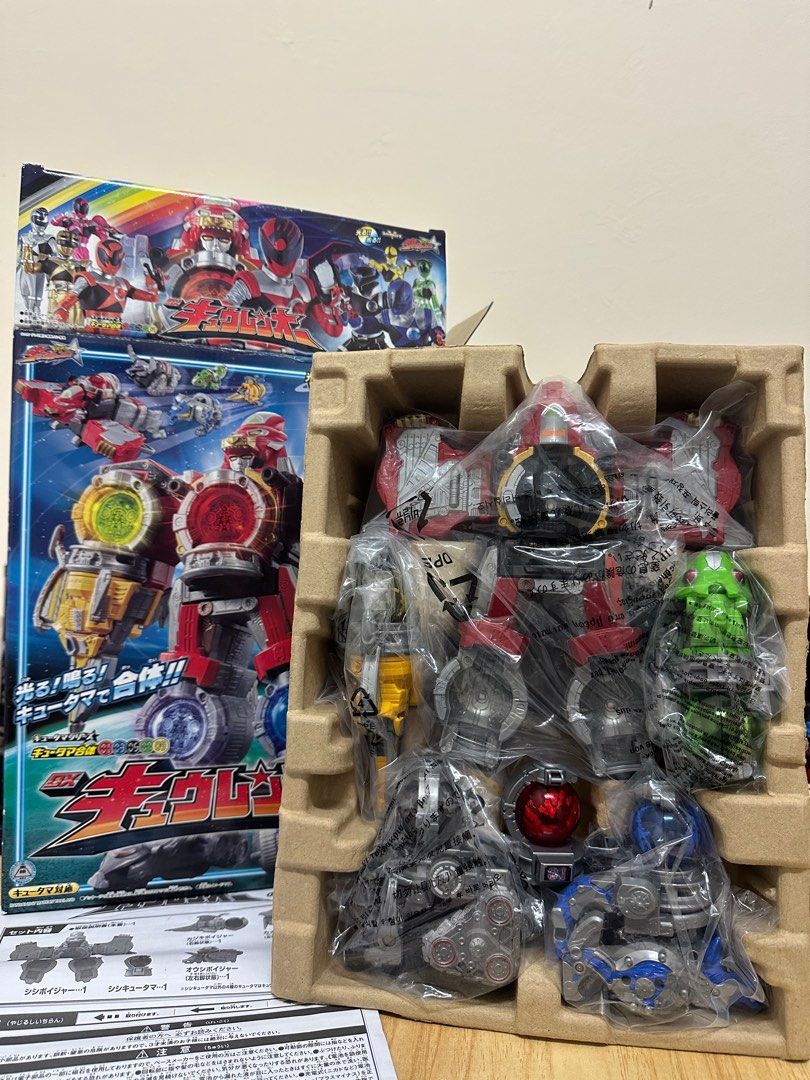Bandai DX Uchu Sentai Kyuranger KyurenOh Super Sentai Power Rangers Megazord, Hobbies & Toys ...