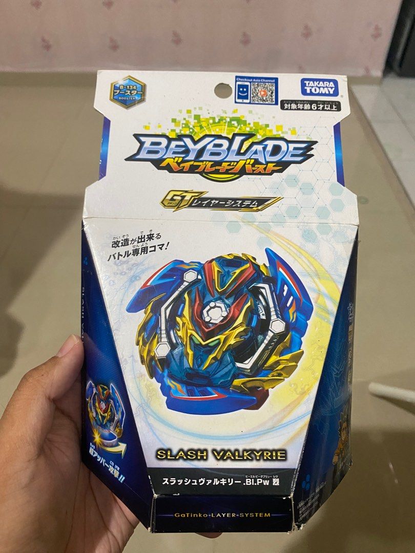 Beyblade Slash Valkyrie, Hobbies & Toys, Toys & Games on Carousell