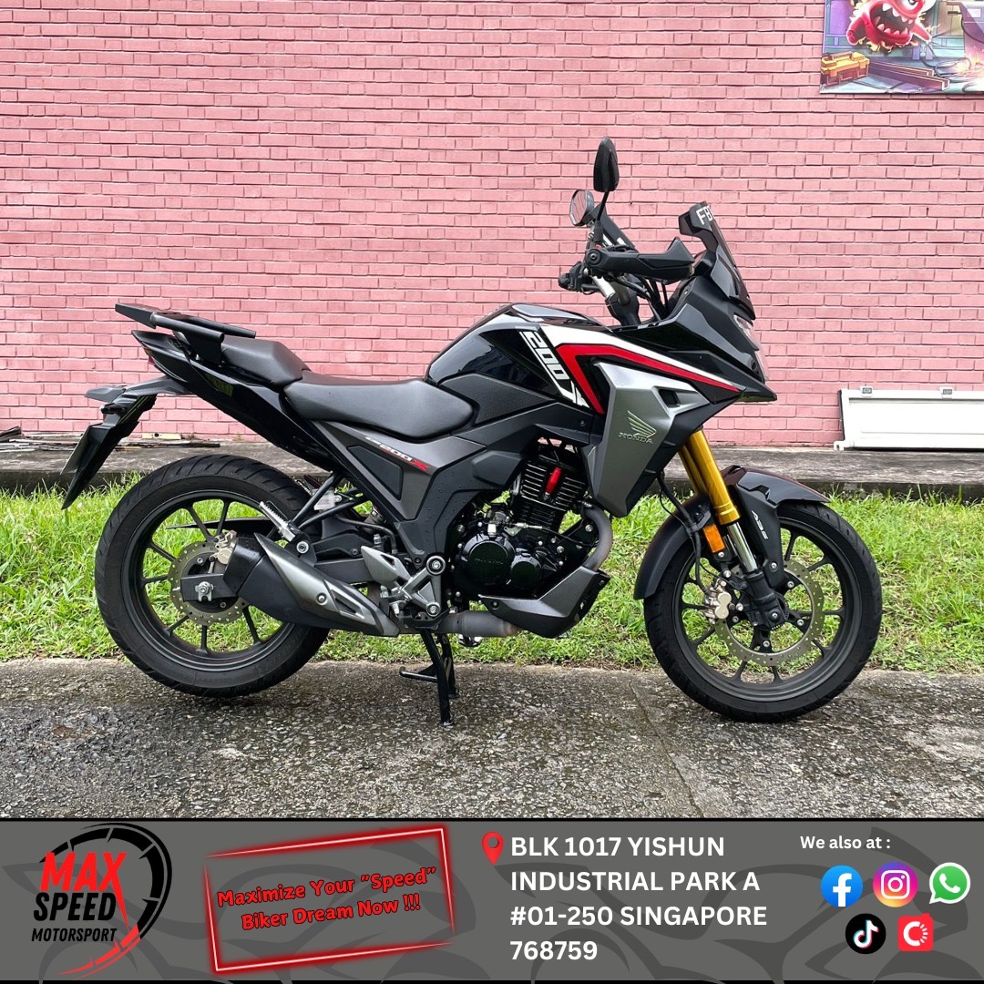 PRE OWNED UNIT HONDA CB200X ( USED HONDA CB 200X ABS FOR SALES ) CLASS ...