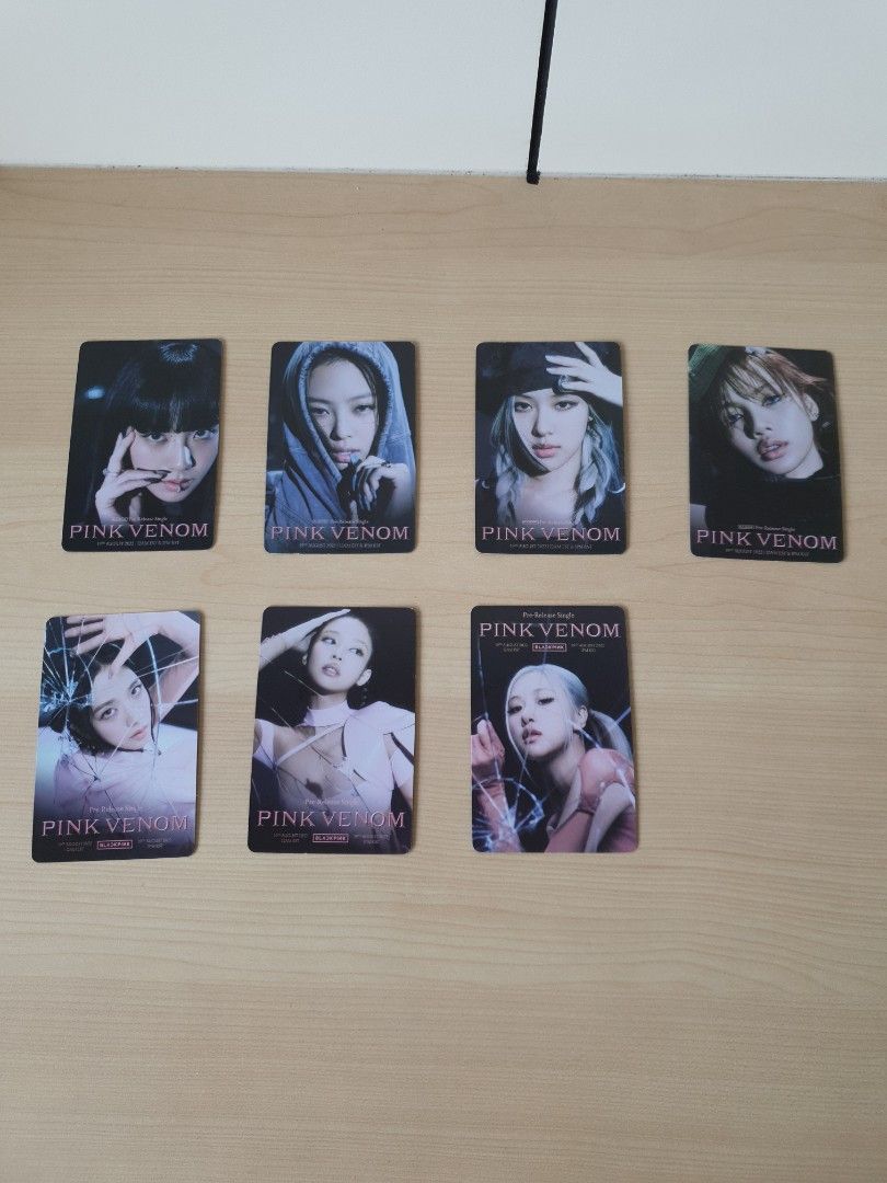 Blackpink photocards, Hobbies & Toys, Memorabilia & Collectibles, K ...