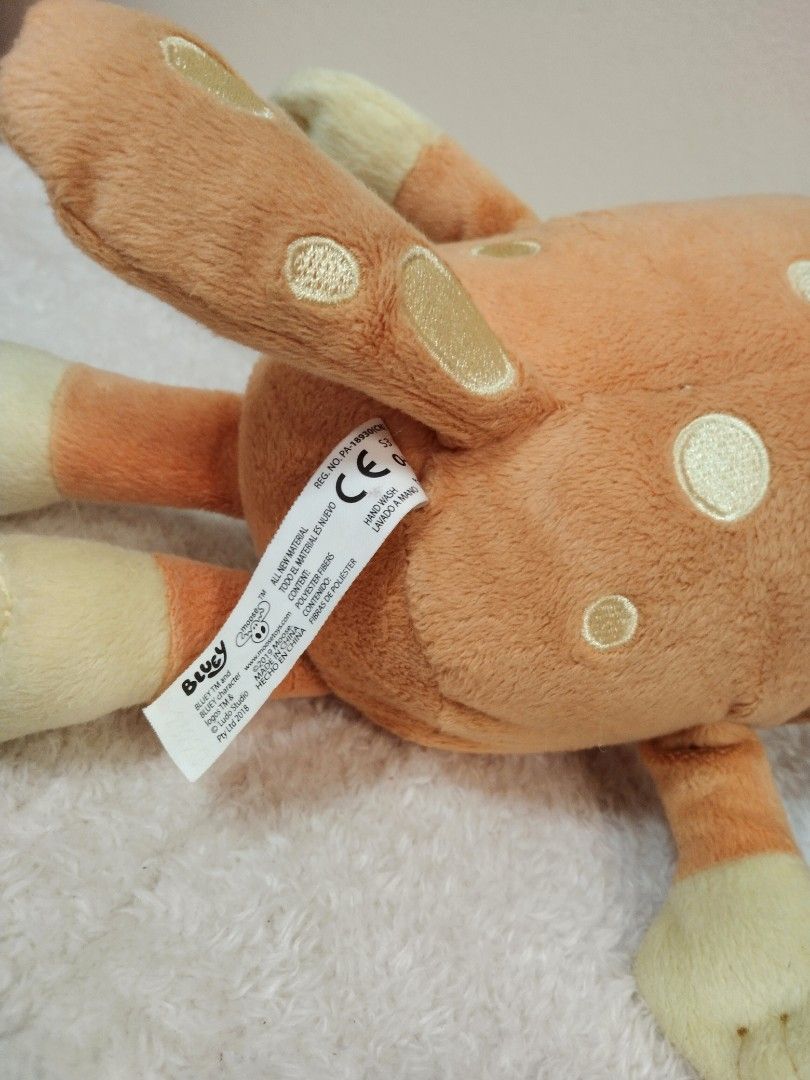 Bluey's Mom Chilli Heeler Stuffed Plush Toy, Hobbies & Toys, Toys ...